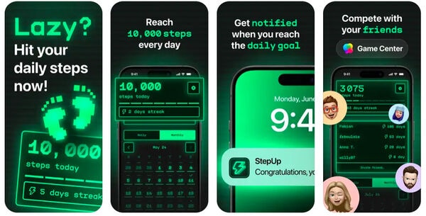 Step Tracking Apps : Stepup