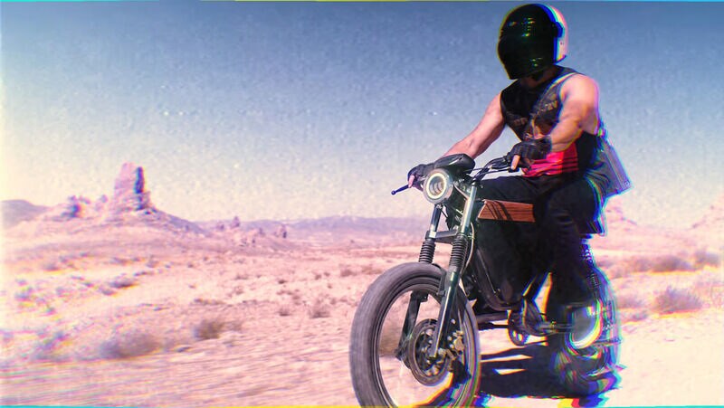 Retro-Style Electric Mopeds : Onyx RCR LTD