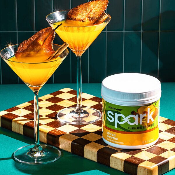 Pear-Inspired Supplement Mixes : Spiced Peartini