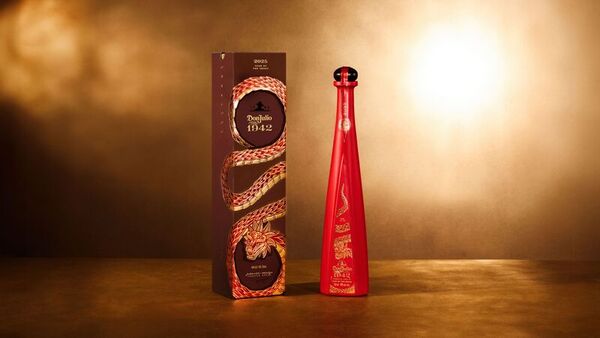 Vibrant Zodiac-Inspired Tequila Bottles : Snake Edition