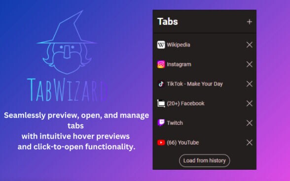Tab Management Tools : Tabwizard