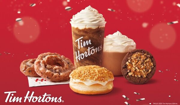 Nostalgic Wintertime Cafe Menus : Tim Hortons winter menu