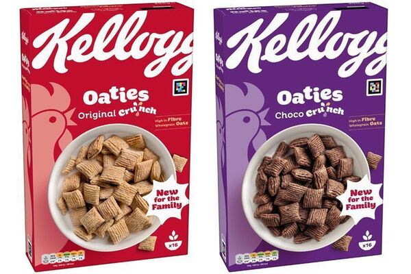 Crispy Oat-Based Cereals : Kellogg’s Oaties