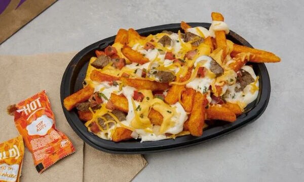 Meaty Garlic-Rich Fries : Steak Garlic Nacho Fries