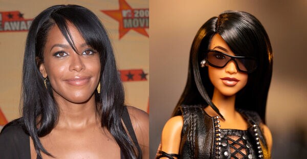 Late Singer-Honoring Dolls : Aaliyah Barbie
