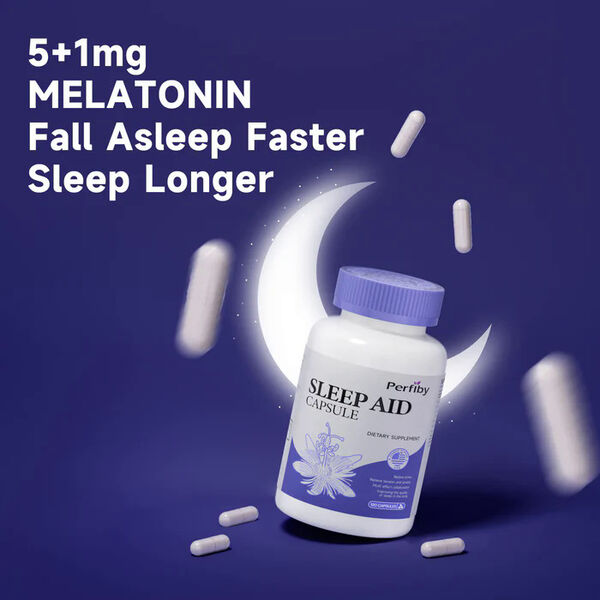 Elderberry Extract-Powered Sleep Aids : Sleep Aid Capsule
