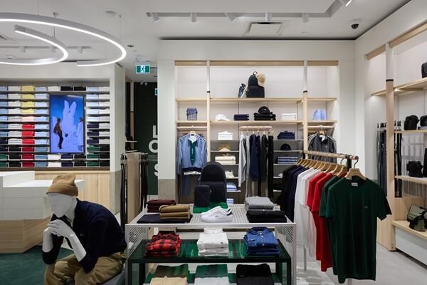 Experiential Retail Destinations : Lacoste CF Pacific Centre