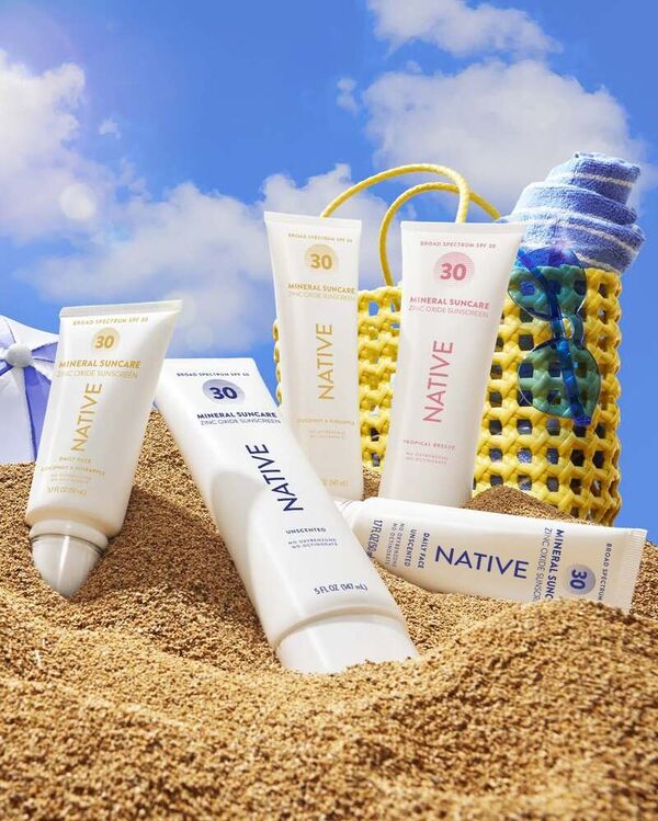 Scented Body Sunscreens : Native Sunscreen
