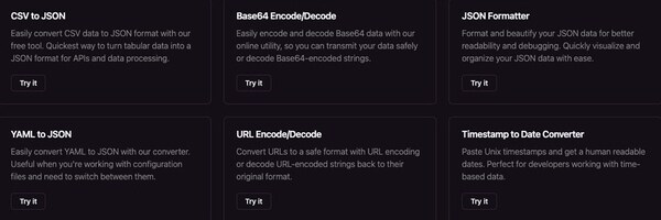 Open-Source Developer Tools : Dev Utils