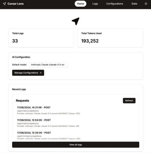 AI Coding Dashboards : CursorLens