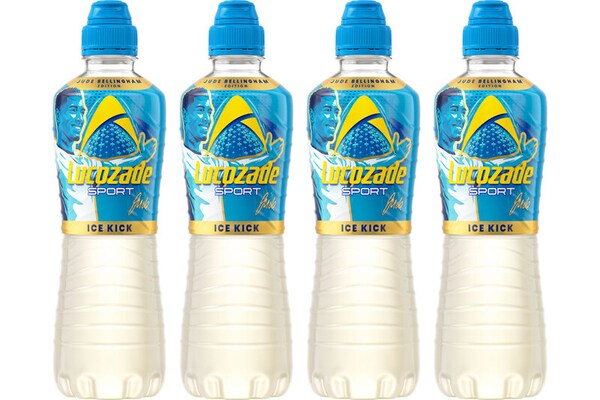 Soccer Star Sports Drinks : Lucozade Sport Ice Kick