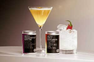Bold Ready-to-Pour Canned Cocktails : new Moth cocktail