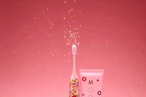 Ultra-Sweet Dessert Toothpastes : moral oral beauty