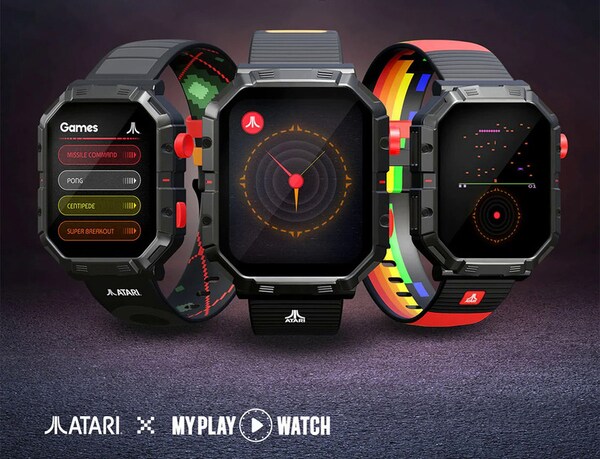 Retro Gaming Smartwatches : Atari 2600 My Play Smartwatch