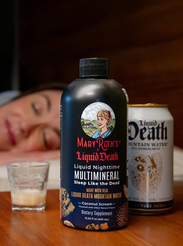 Sleep Support Mineral Water : Sleep Like the Dead