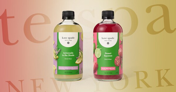 Fashion Lifestyle Cocktail Mixers : Kate Spade cocktail mixers