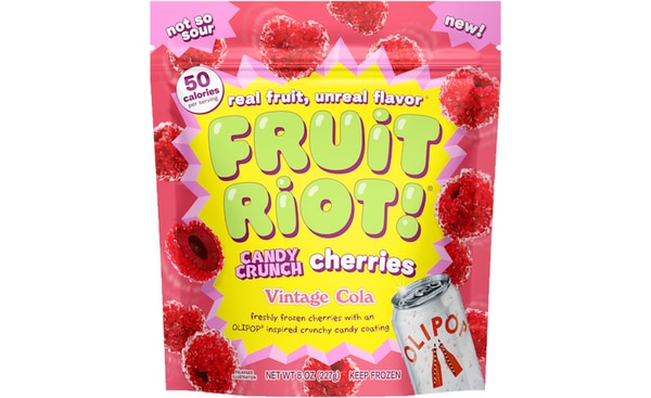 Cola-Flavored Frozen Cherries : Fruit Riot! Candy Crunch Cherries