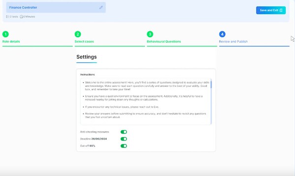 AI-Powered Hiring Tools : HirewithEve
