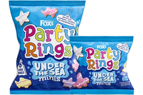 Fish-Shaped Shortcake Biscuits : Under the Sea minis