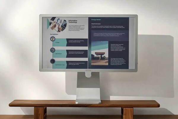 Premium E-Ink Computer Monitors : Boox Mira Pro