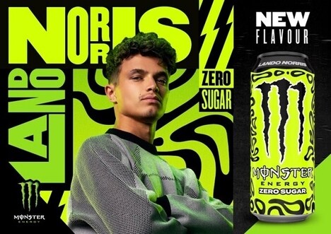 Racer-Approved Energy Drinks : Monster Lando Norris Zero Sugar