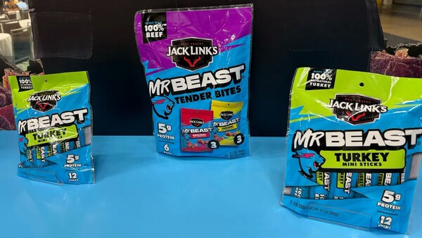 Gen Alpha Meat Snacks : MrBeast Partners