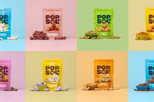 Flavor-Packed Nut Snacks : pop sol