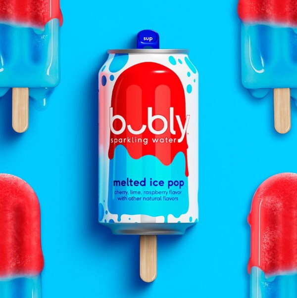Ice Pop-Flavored Sparkling Waters : Melted Ice Pop