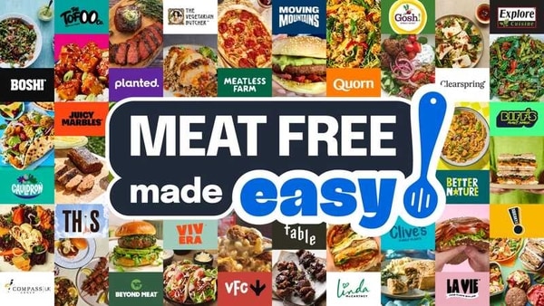 Expansive Meat-Free Food Campaigns : Meat Free Made Easy! Campaign