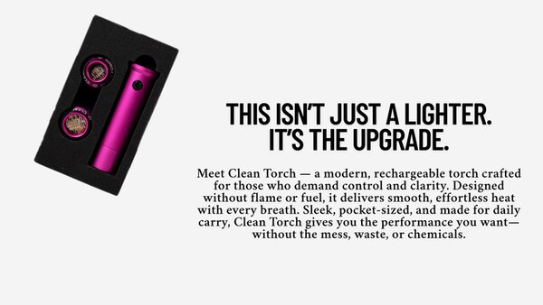 Breath-Activated Flameless Lighters : Clean Torch