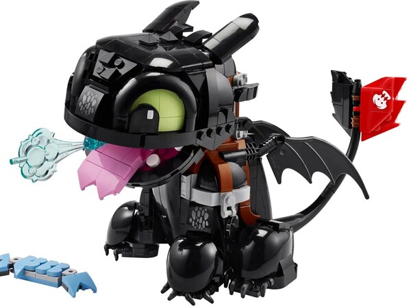 Movie-Inspired Dragon Puzzle Sets : toothless model