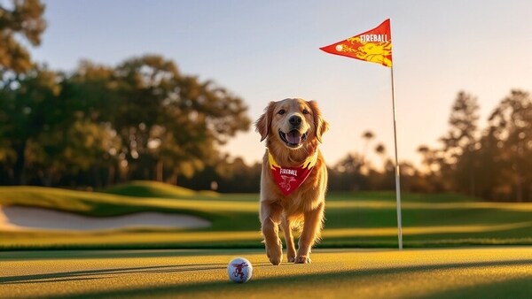 Cinnamon-Scented Golf Balls : Fireball Retrievers