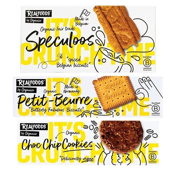 Simple Ingredient Biscuit Ranges : Realfoods by Organico biscuits