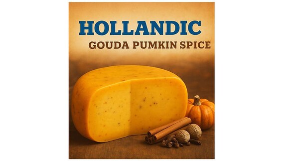 Spiced Autumnal Cheeses : Hollandic Gouda Pumpkin Spice