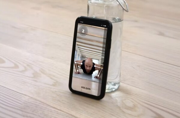 AI Fitness Trackers : GOLDEN Push-Ups