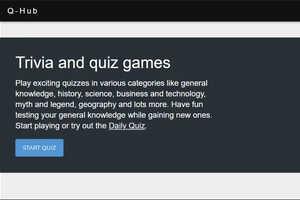 Daily Trivia Games : Quizzers Hub