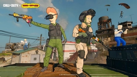 Cartoon FPS Game Collabs : call of duty beavis and butthead