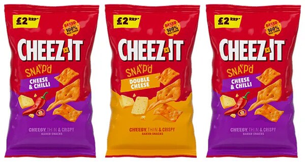 Sharing-Friendly Cheesy Cracker Snacks : Cheez-It sharing bags