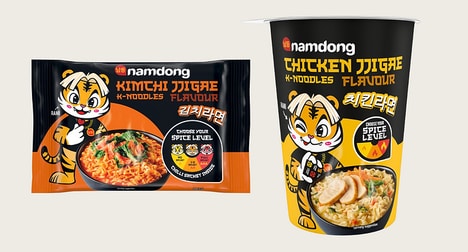 Instant Korean Cuisine Noodles : Namdong instant noodles