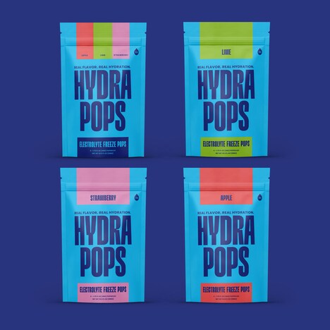 Electrolyte Freeze Pops : hydra pops