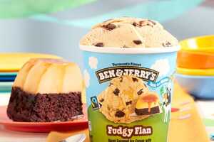 Burnt Pastry Ice Creams : Ben & Jerry's Fudgy Flan
