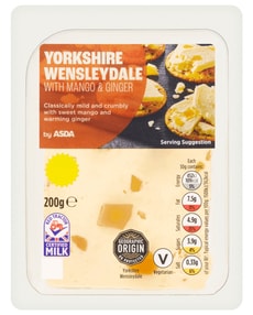 Charcuterie-Ready Retailer Cheeses : Asda flavored cheeses