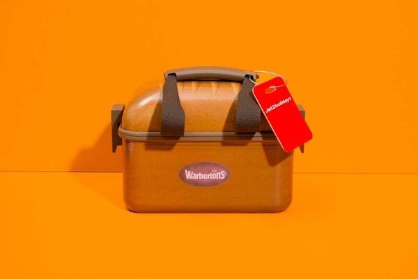Branded Bread-Inspired Luggage : Warburtons Baked Baggage