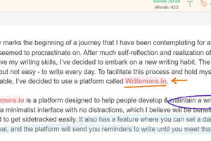 Digital Writing Trackers : WriteMore