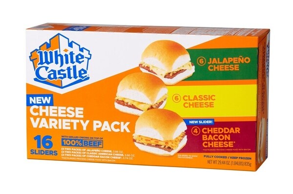 At-Home Bacon Cheese Sliders : Cheddar Bacon Cheese Slider