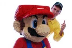 Life-Sized Game Characters: Giant Mario Joins in on the LEGO Madness