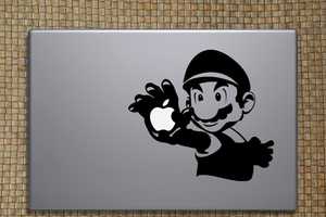 Geeky Laptop Decals: MacSlaps LEGO, Pac-Man and Mario Decals Let Your ...