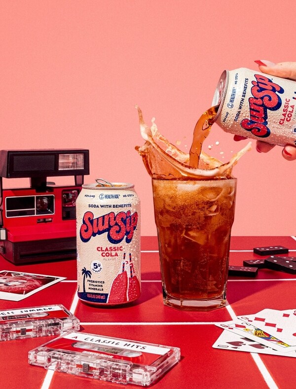 Gut-Healthy Colas : sunsip classic cola