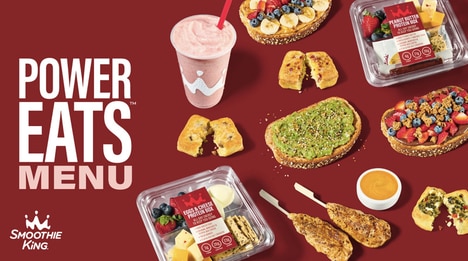 Smoothie Brand Expansions : Smoothie King's new food menu