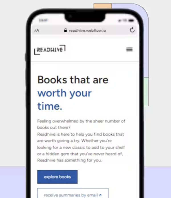 Curated Book Finders : ReadHive